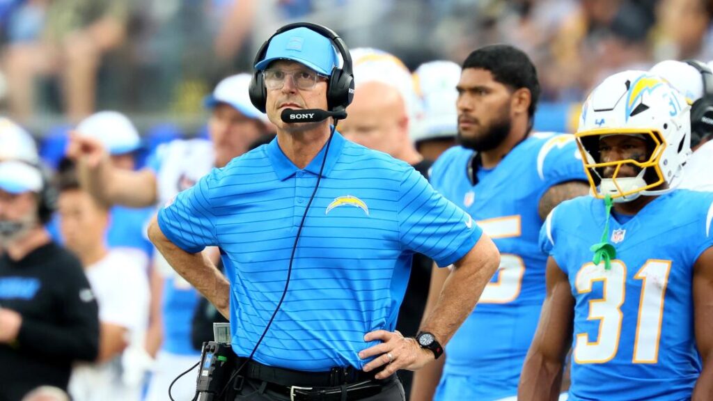 Jim Harbaugh's Chargers Face Raiders: A Coaching Journey Unveiled ...