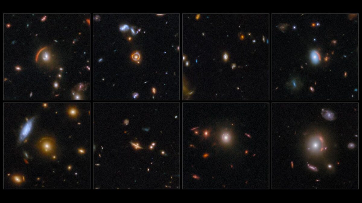 James Webb Telescope Captures Eight Stunning Einstein Rings - NEWSNOWCHICAGO