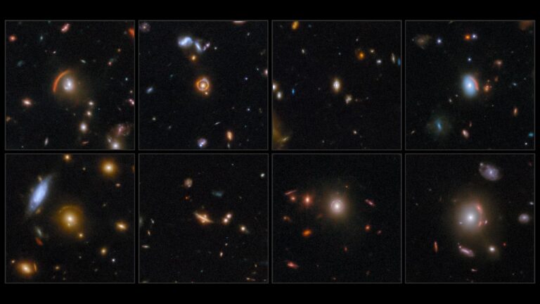 James Webb Telescope Captures Eight Stunning Einstein Rings - NEWSNOWCHICAGO