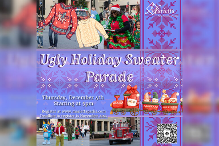Marietta Welcomes Back Popular Ugly Holiday Sweater Parade - NEWSNOWCHICAGO