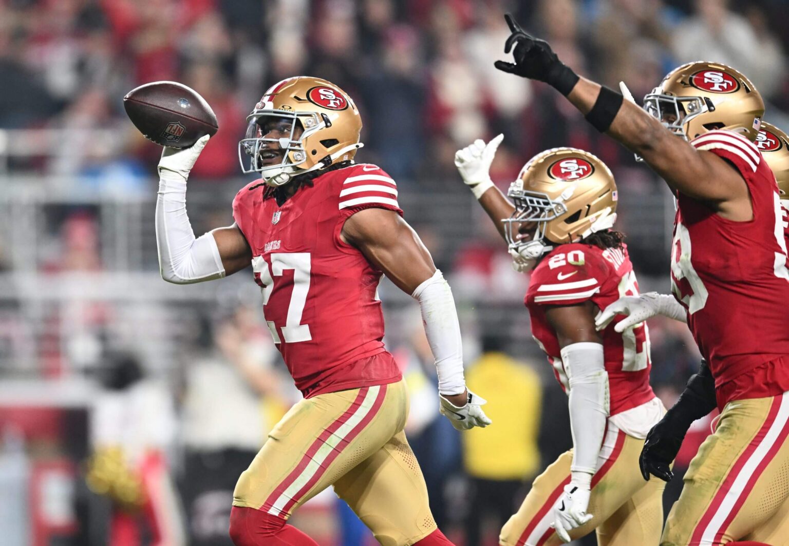 49ers’ Ji’Ayir Brown Shines with Two Interceptions Against Panthers ...