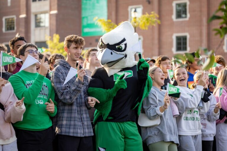Fighting Hawk Celebrates 10 Years of Identity and Impact at UND ...