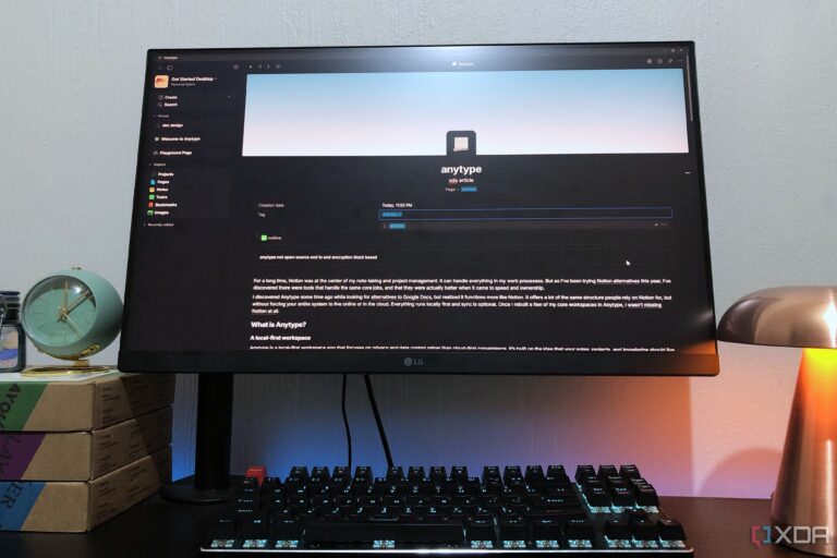 Ditching Notion: How Anytype Redefines Local-First Workspaces ...
