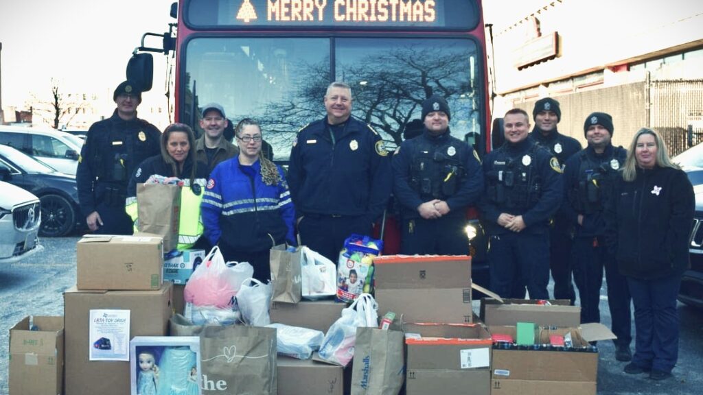 Lowell Police Toy Drive Breaks Record with 1,500 Donations - NEWSNOWCHICAGO