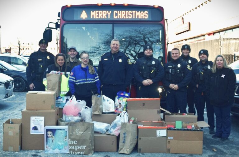 Lowell Police Toy Drive Breaks Record with 1,500 Donations - NEWSNOWCHICAGO