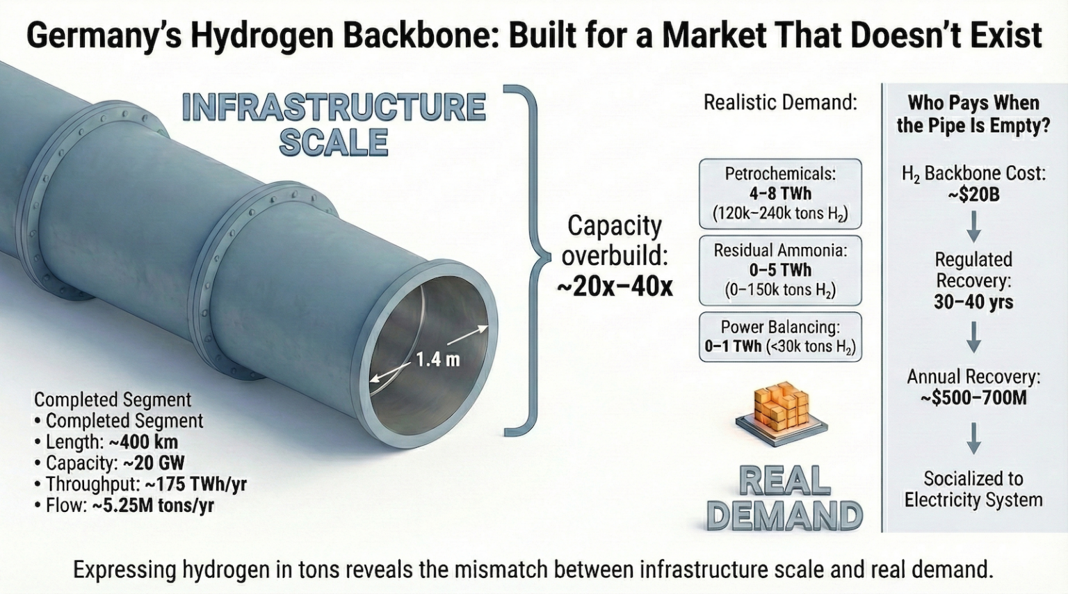 Germany's Hydrogen Pipeline Faces Demand Crisis, Risks Price Hikes ...