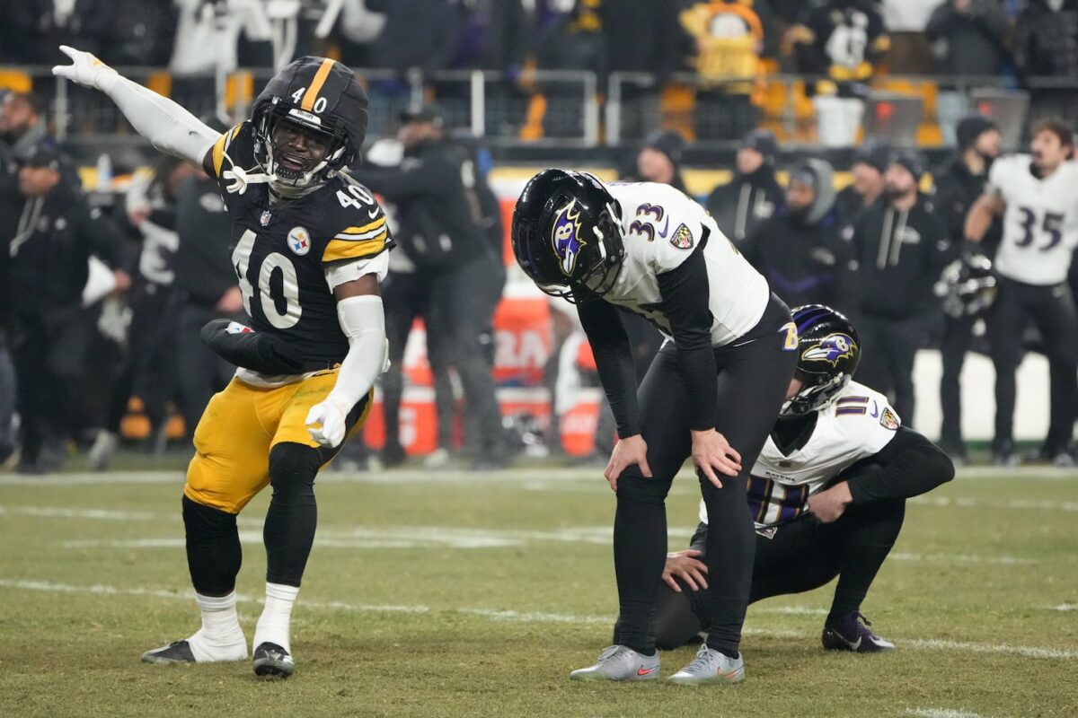 Steelers Clinch AFC North After Ravens' Last-Second Missed Kick ...