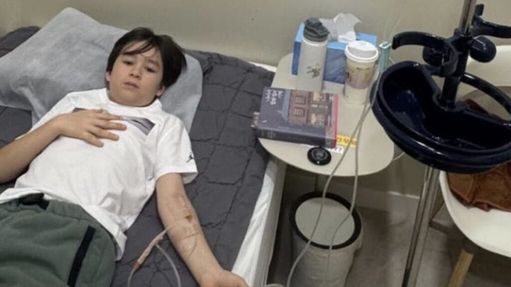 Sam Hammington's Son William Faces Health Scare with Enteritis ...